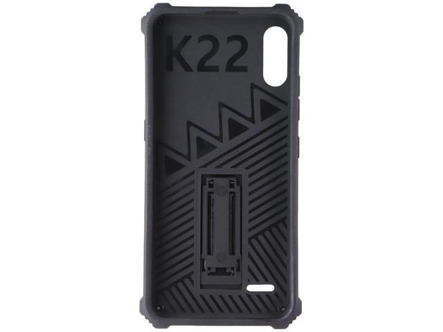 Click here for MyBat Rugged Kickstand Case for LG K22 - Black / B... prices