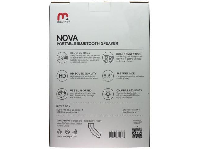 Click here for MyBat Pro Nova Series Portable Bluetooth LED Speak... prices
