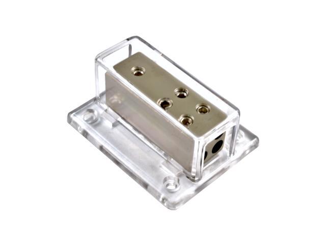 Click here for Nickel Plated 1 x 4 Gauge Input to 4x 8 Gauge Outp... prices