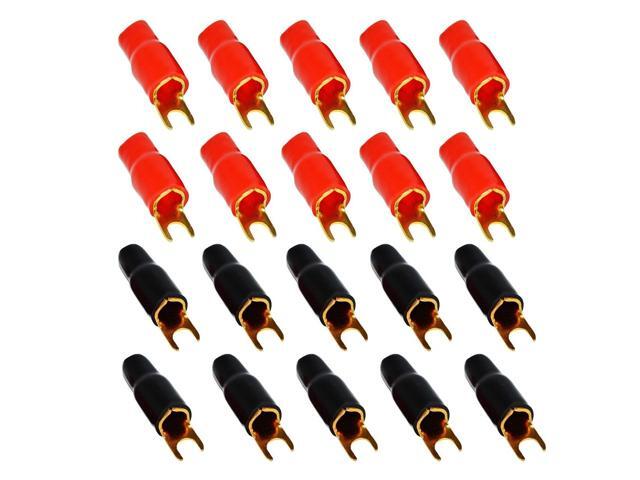 Click here for High-Quality Gold 4 Gauge 5/16 Insulated Spade Ter... prices