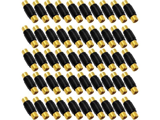 Click here for The Wires Zone Gold Plated Female to Female RCA Co... prices