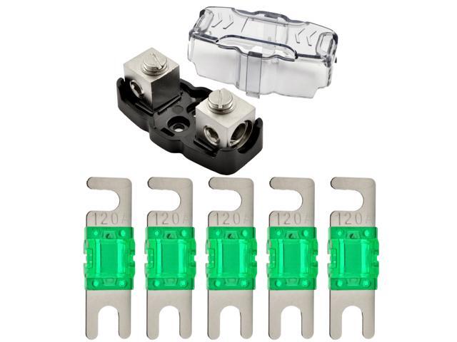 Click here for 4-8 Gauge Nickel Plated Mini ANL Fuse Holder with... prices