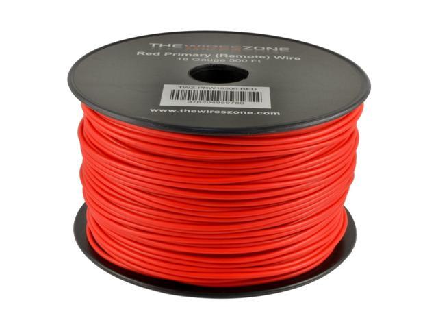 Click here for Red 18 Gauge AWG 500 ft Copper Clad Aluminum Stran... prices