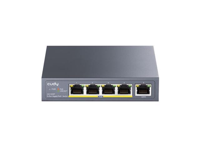 Click here for Cudy GS1005P 5-Port Gigabit POE+ Switch 60W PoE 5... prices