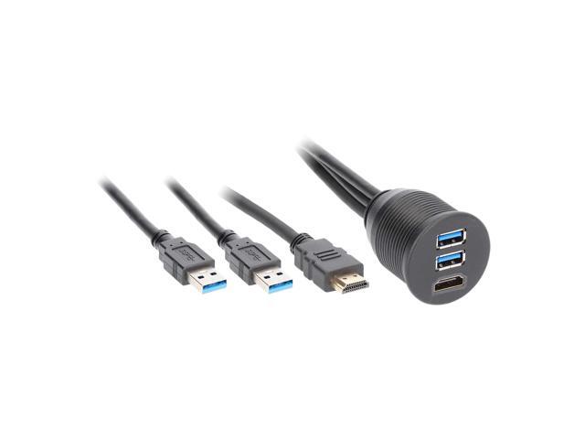 Click here for The Install Bay IBR115 HDMI & 2 USB 3.0 Flush Moun... prices