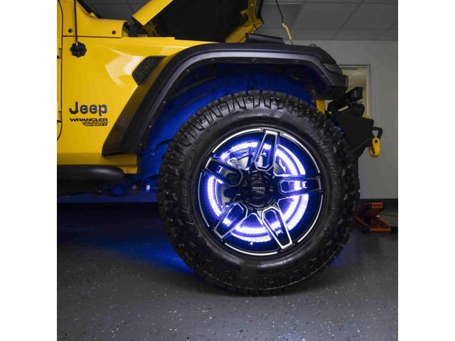 Click here for Heise HE-RGB1-W17 17 LED Wheel Light Set IP68 For... prices