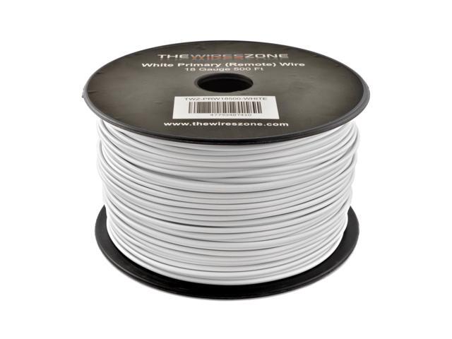 Click here for White 18 Gauge AWG 500ft Copper Clad Aluminum Stra... prices
