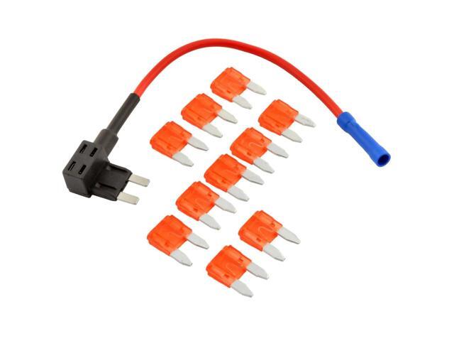 Click here for ATM Mini Blade Style Fuses with Fuse Holder Tap fo... prices