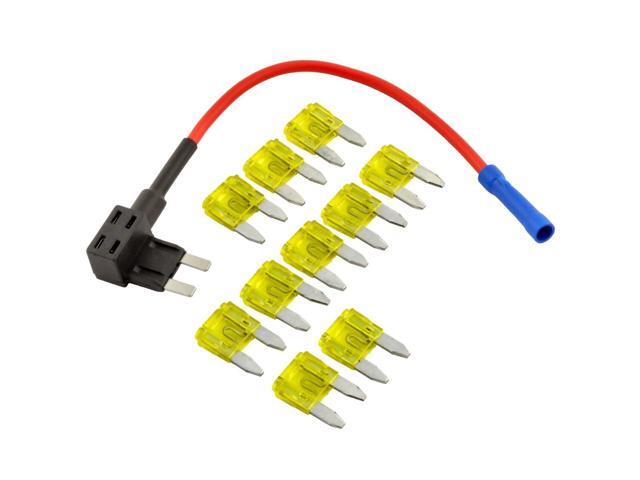 Click here for ATM Mini Blade Style Fuses with Fuse Holder Tap fo... prices