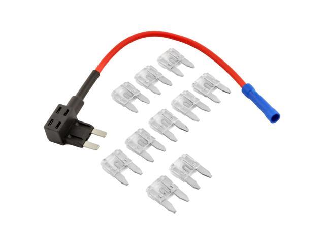Click here for ATM Mini Blade Style Fuses with Fuse Holder Tap fo... prices