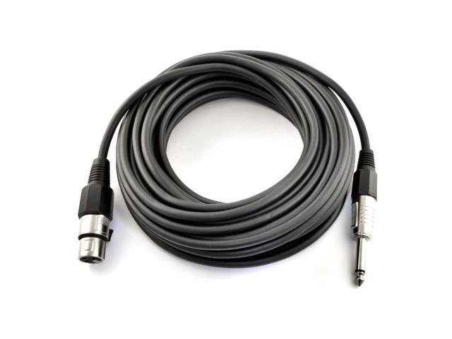 Click here for XLR Male to 1/4-Inch Male TS 16GA Microphone Cable... prices