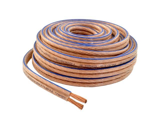 Click here for Car Home Audio Speaker Wire Transparent Clear Cabl... prices