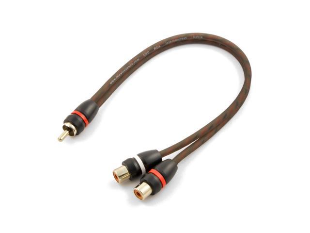 Click here for 1 Male to 2 Female Gold plated OFC Twisted Pair RC... prices