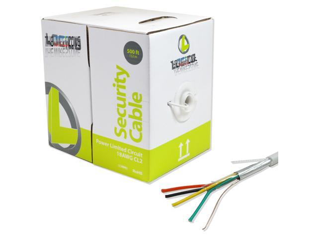 Click here for Burglar Alarm 18/4 AWG 500 Feet Stranded Shielded... prices