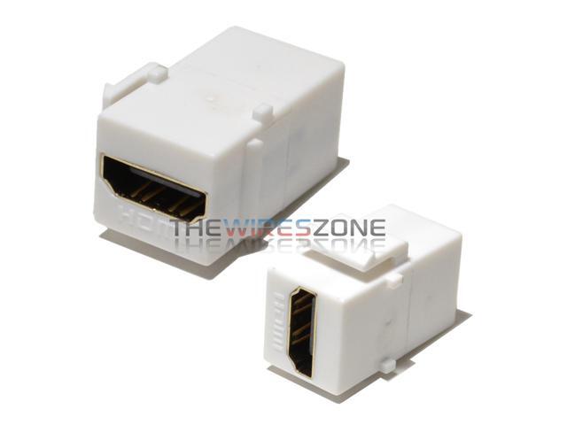 Click here for White HDMI Connector Keystone Insert Jack Female t... prices