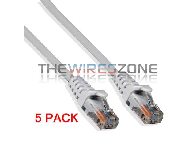 Click here for CAT5e 24 Gauge White 50 Feet 350Mhz UTP Patch Ethe... prices