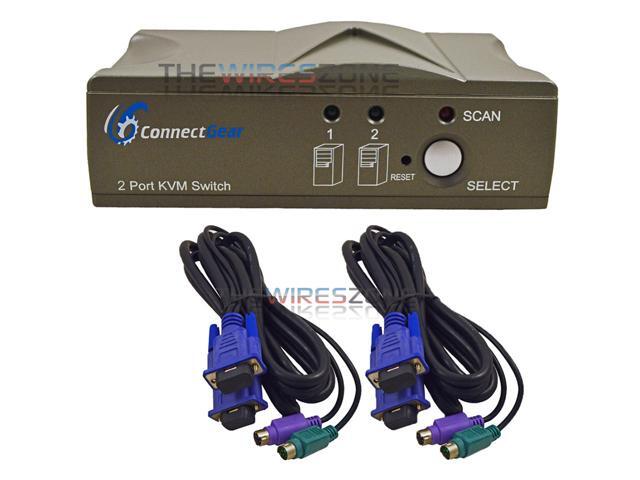 Click here for 2 Port VGA Auto KVM Switch Adapter Box for Keyboar... prices
