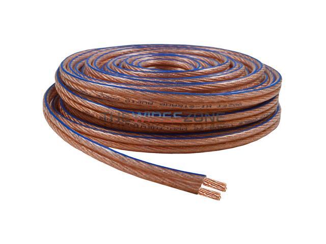 Click here for Car Home Audio Speaker Wire Transparent Clear Cabl... prices