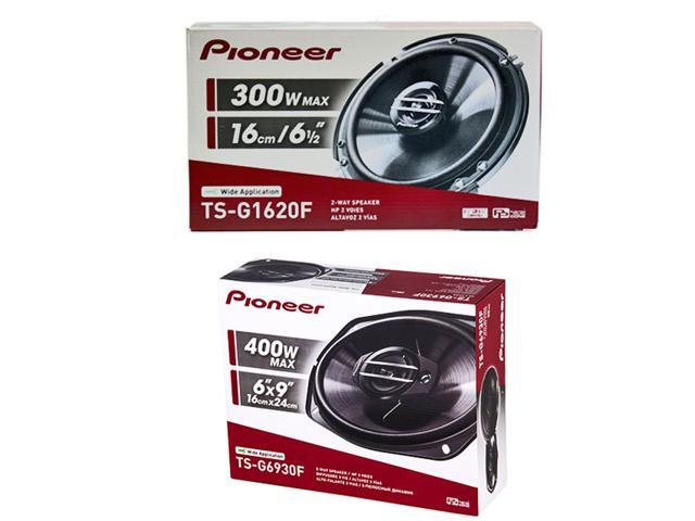 Click here for Pioneer TS-G6930F TS-G1620F 6x9 3-Way / 6.5 2-Way... prices
