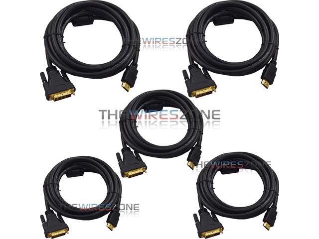 Click here for Premium 14ft HDMI Male to DVI Male Gold Adapter Ca... prices