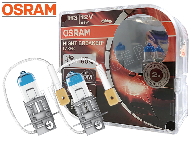 Click here for H3 - Osram Night Breaker Laser +150 64151NL-HCB Bu... prices