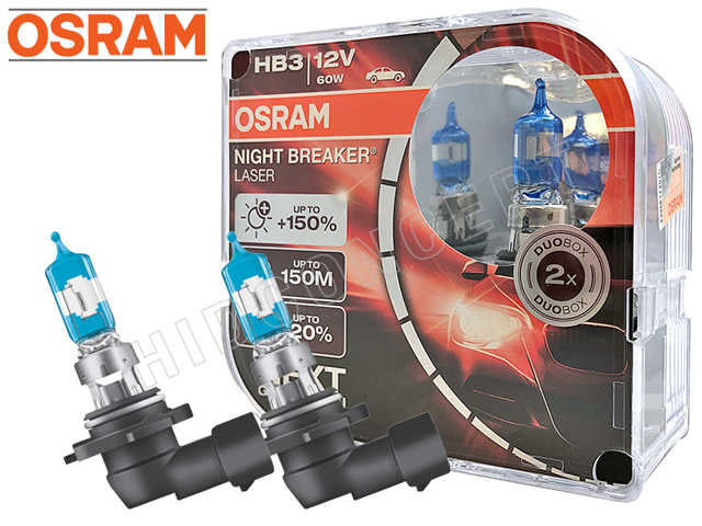 Click here for Osram HB3(9005) Night Breaker Laser +150 9005NL-HC... prices