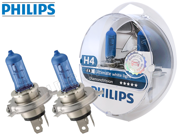 Click here for H4 (9003/HB2) - Philips Diamond Vision 12342DVS2 B... prices