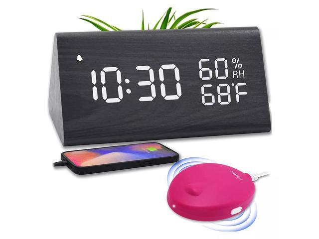 Click here for Maximal Power Wooden Vibrating Alarm Clock for Hea... prices