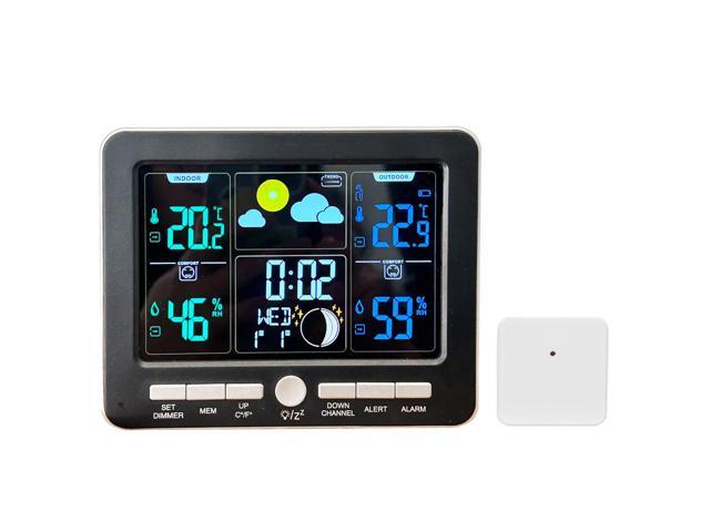 Click here for Maximal Power Smart Digital Clock Color LCD Barome... prices
