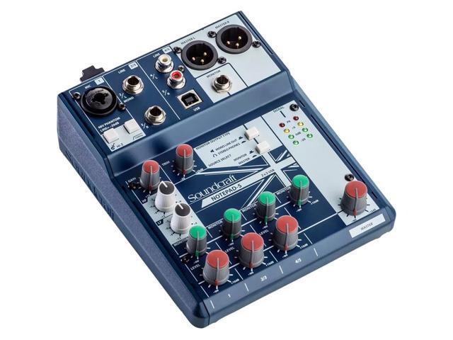 Click here for HARMAN - 5085980US - Soundcraft Notepad-5 Audio Mi... prices