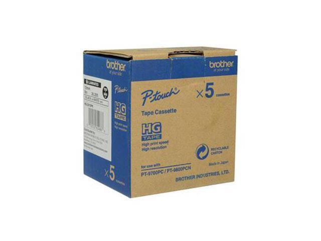 Click here for Brother 18mm (0.7) Black on White HGe Tape with St... prices