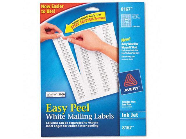 Click here for Avery Easy Peel Address Label - 0.50x 1.75 - 2000/... prices