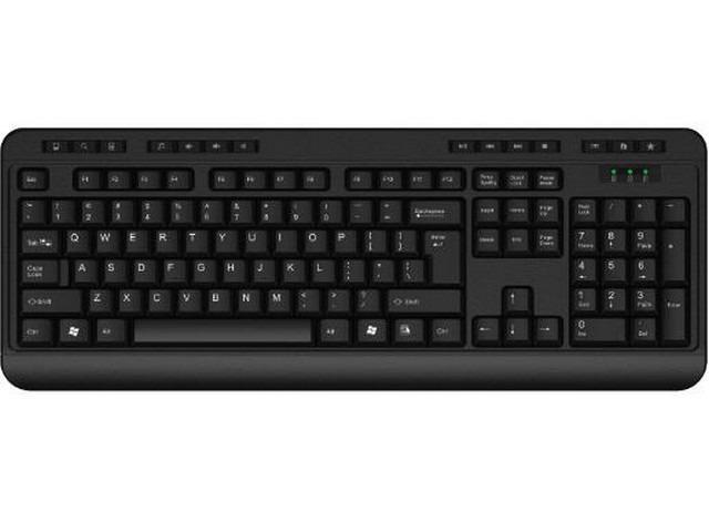 Click here for DESKTOP MULTIMEDIA PS/2 BLACK KEYBOARD - AKB-132PB prices