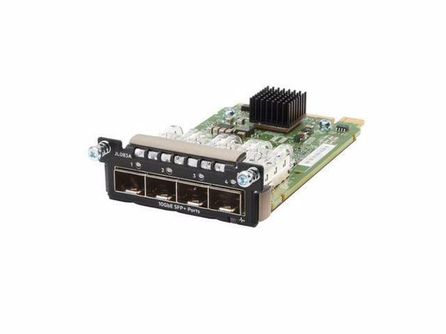 Click here for HP STACKABLE 4P 10GBE SFP+ MODULE - JL083A prices