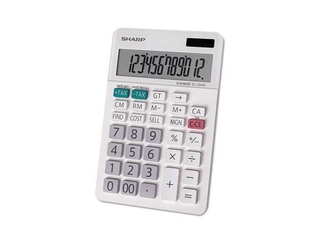Click here for Sharp EL-334W Large Desktop Calculator 12-Digit LC... prices