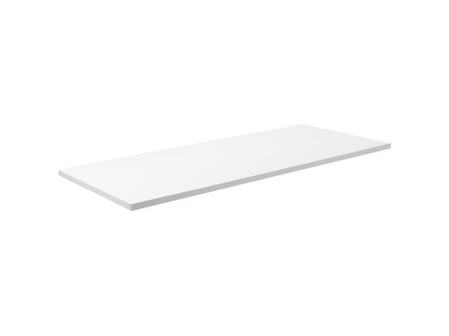 Click here for VIVO White 55 x 24 Square Corner Table Top for Sta... prices