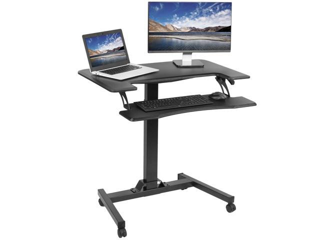 Click here for VIVO Black Pneumatic 36 Mobile Height Adjustable T... prices