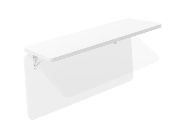 Click here for VIVO White Wall Mounted Folding 43 inch Workbench... prices