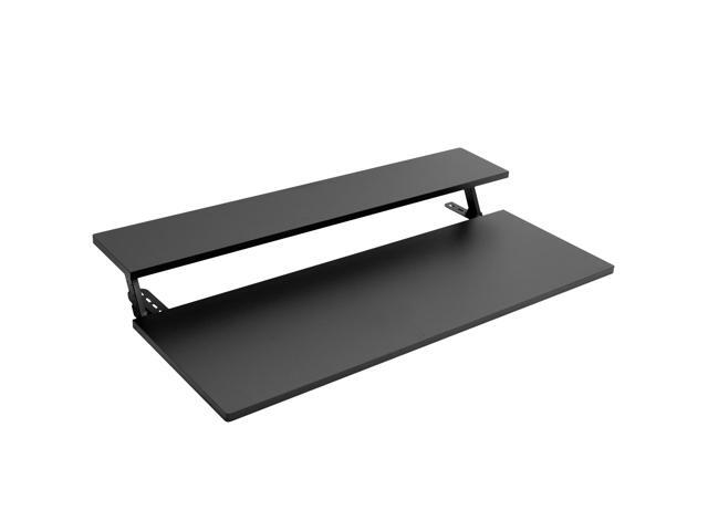 Click here for VIVO Black 55 x 30 inch Dual Tier Table Top for Si... prices