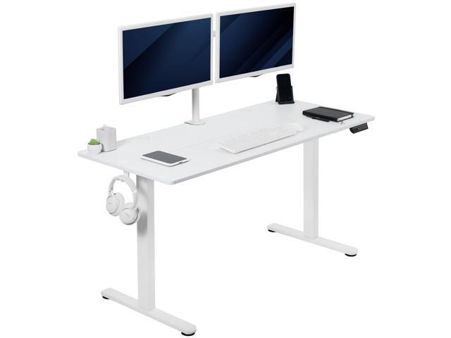 Click here for VIVO White 55 x 24 Electric Sit Stand Desk  Ergono... prices