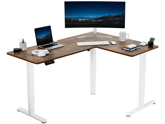 Click here for VIVO Vintage Brown / White Electric 63 x 47 Corner... prices