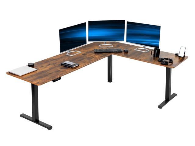 Click here for VIVO Vintage Brown / Black Electric 84 x 63 Corner... prices