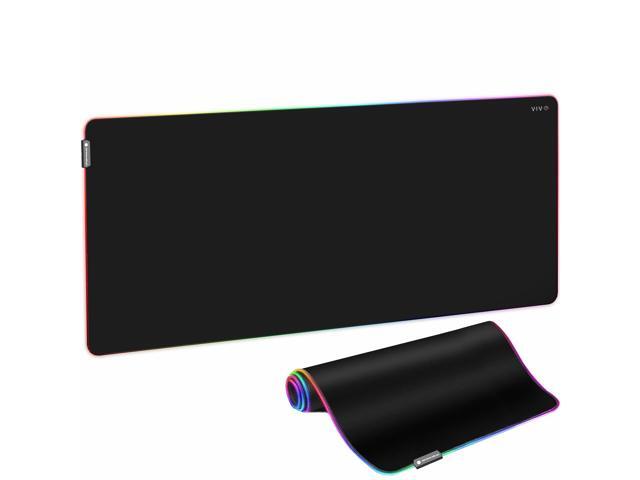 Click here for VIVO Black 71 x 30 Full Size Desk Pad with RGB Amb... prices