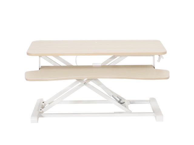 Click here for VIVO Light Wood Height Adjustable Standing Desk Ri... prices