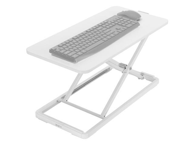 Click here for VIVO White Ergonomic Single Top 24 Scissors Lift K... prices