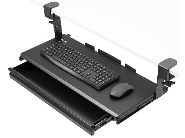 Click here for VIVO Height Adjustable Clamp-on Computer Keyboard... prices