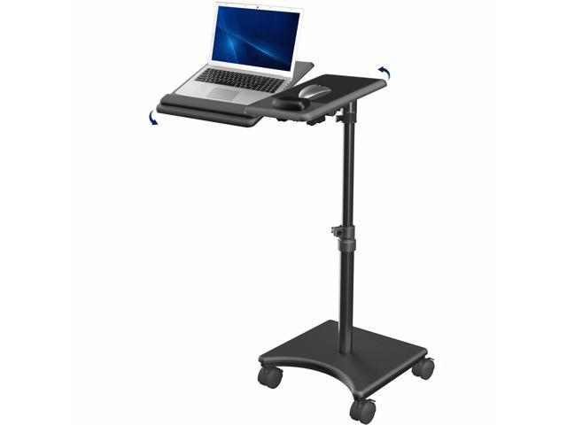 Click here for VIVO Black Laptop Cart with Extension Arm and Mous... prices