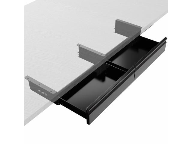 Click here for VIVO Black Pull Out 32 Under Desk Dual Storage Dra... prices