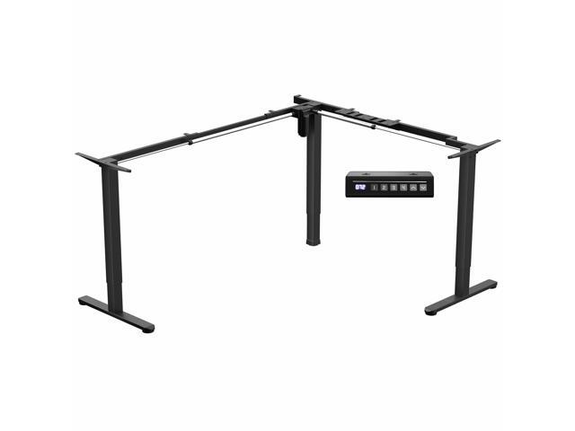 Click here for VIVO Black Large Electric Single Motor Corner Desk... prices