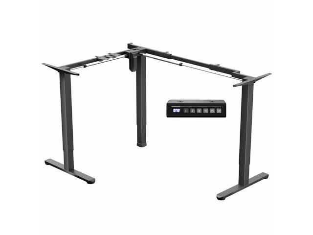 Click here for VIVO Black Small Electric Single Motor Corner Desk... prices